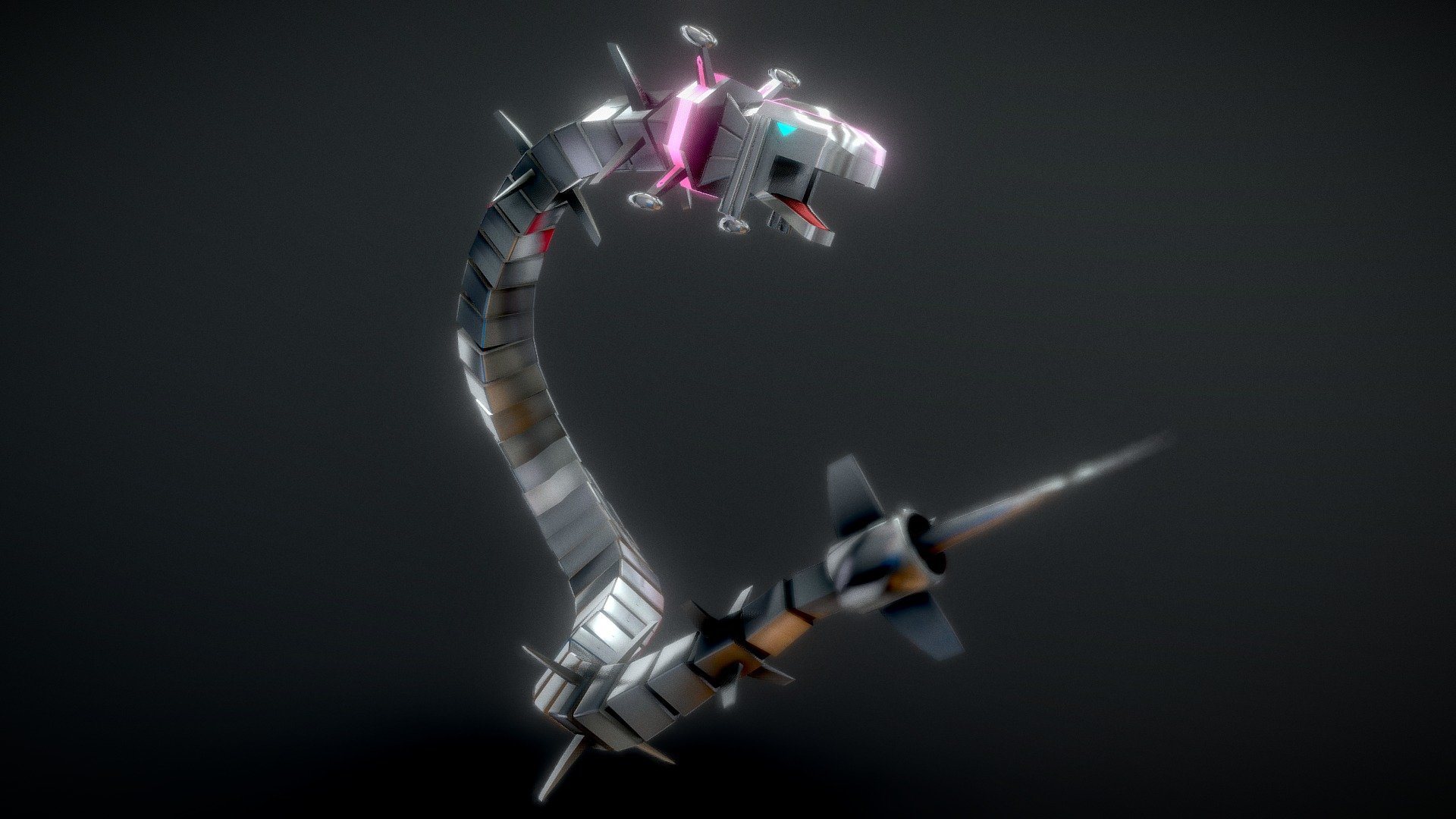 Cyber Barrier Dragon (Yugioh) - Buy Royalty Free 3D model by Yanez ...