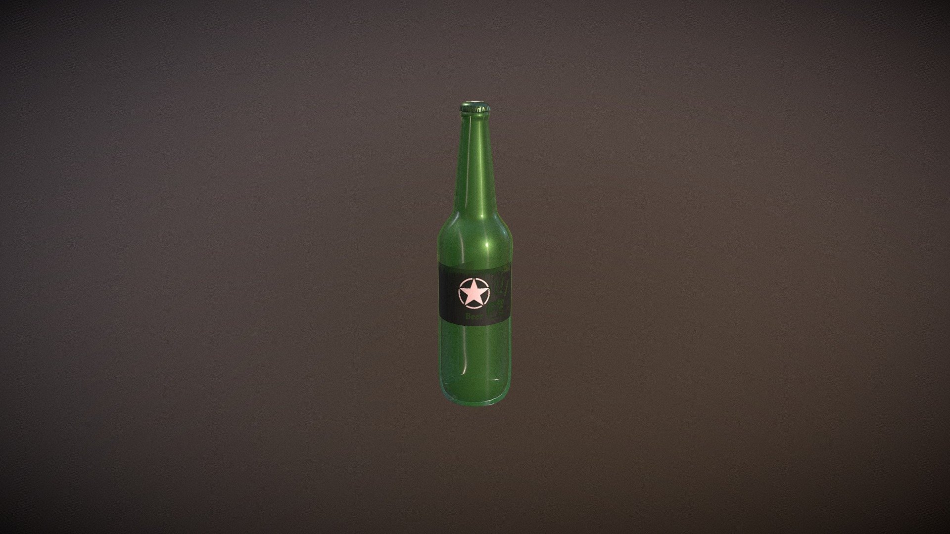 Beer bottle - Buy Royalty Free 3D model by Gest.lt (@gestLT) [56f1dc8 ...