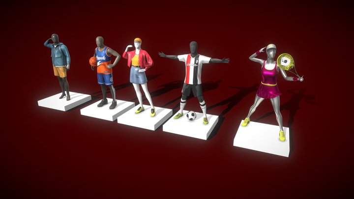 Figure 3D models - Sketchfab