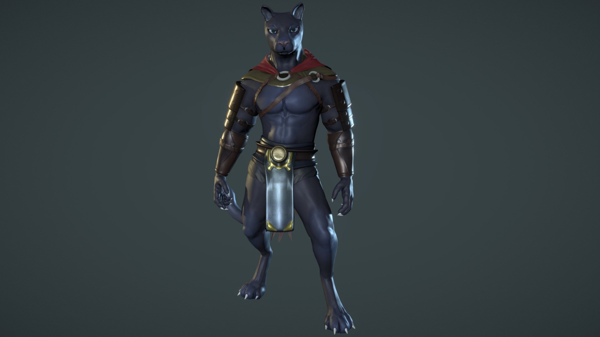 Leopard furry (Afao) - 3D model by Morcer_Chang (@YiMuk.Morcer ...