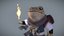 Ninja lizard - 3D model by Kayleigh_Monsere [56f4f20] - Sketchfab