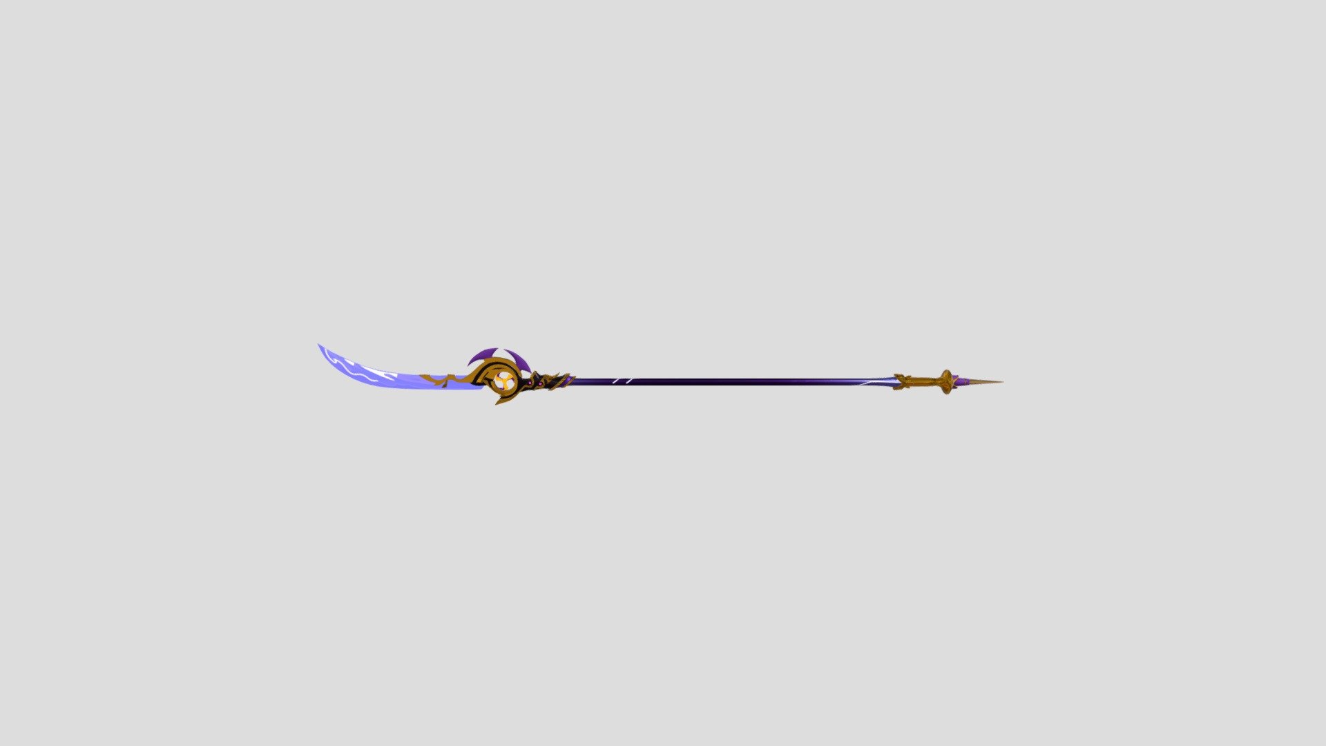 Engulfing Lightning Polearm - Genshin Impact - 3D model by Just Jaker ...