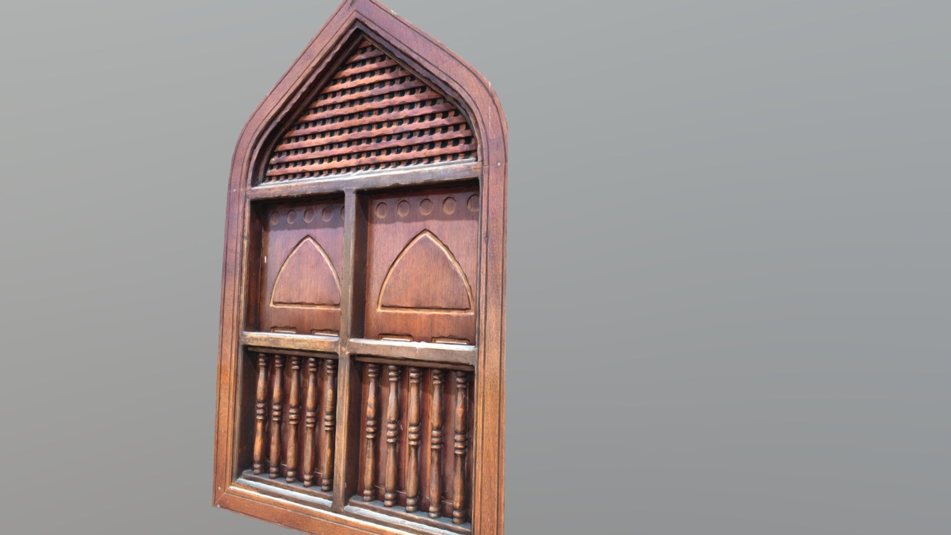 Arabic old wooden windows - Buy Royalty Free 3D model by nasrcg ...