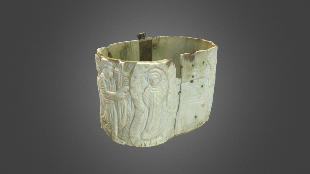 Ivory Pyxis - 3D model by LVR-LandesMuseum [56f903a] - Sketchfab