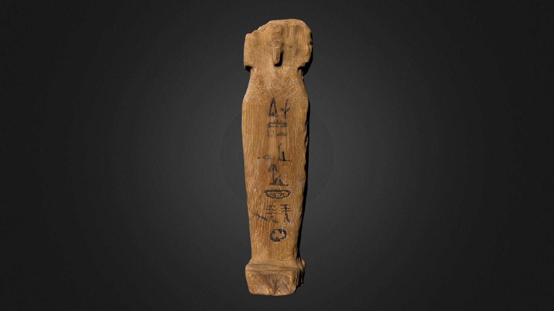 Shabti (Inventory no. 164) - Download Free 3D model by Ägyptologie ...