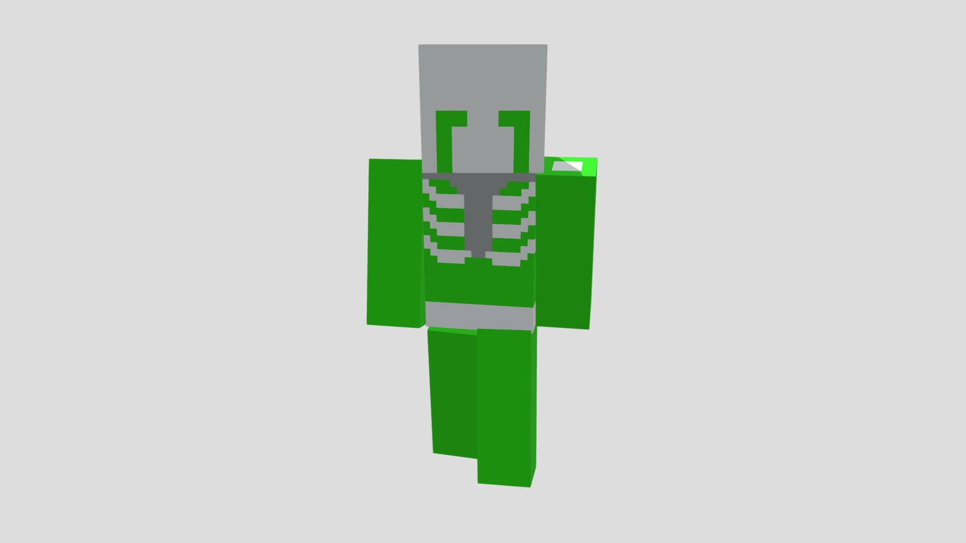 Ghorst - Download Free 3D model by Creeper Demon Lord (@Minecraft_Creepers_Rule) [56fa2dc ...