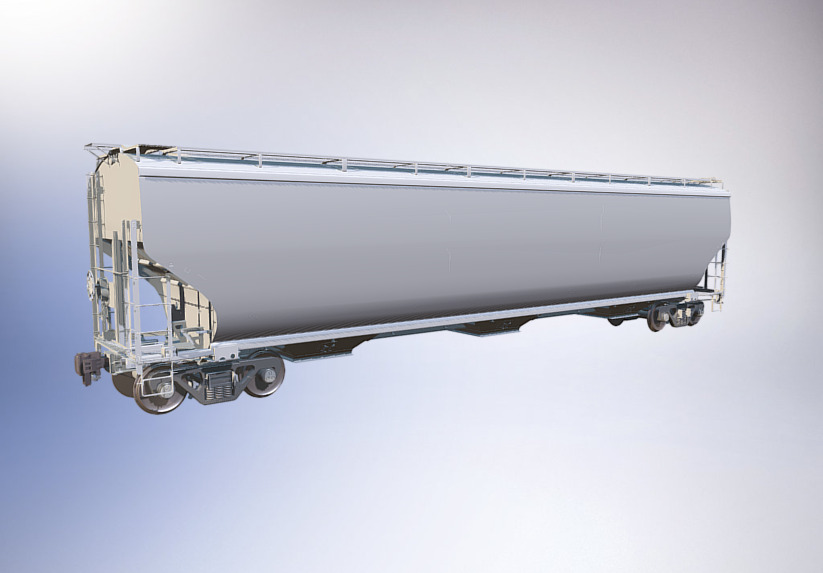 5400 CU FT Hopper - 3D model by springerstudios [56fa54a] - Sketchfab