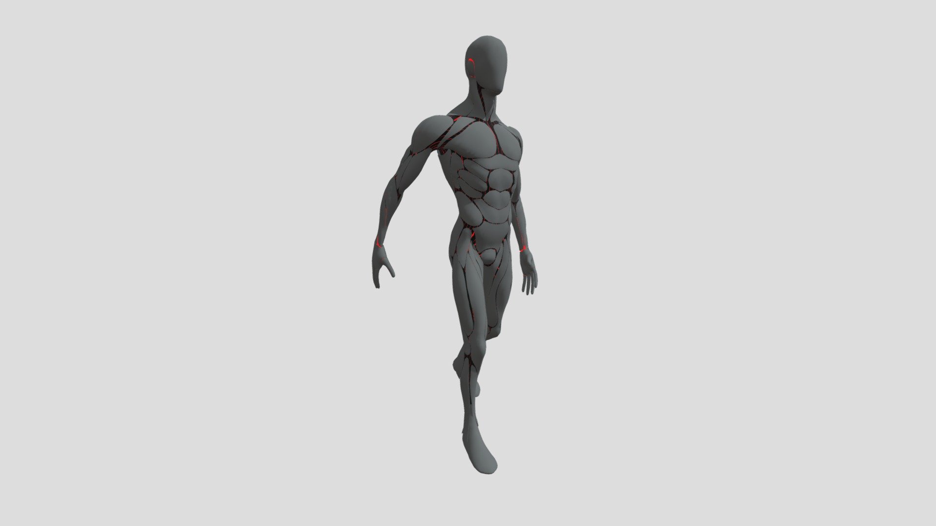 Animation Practice : Walk - 3D model by pei1998 [56fc941] - Sketchfab