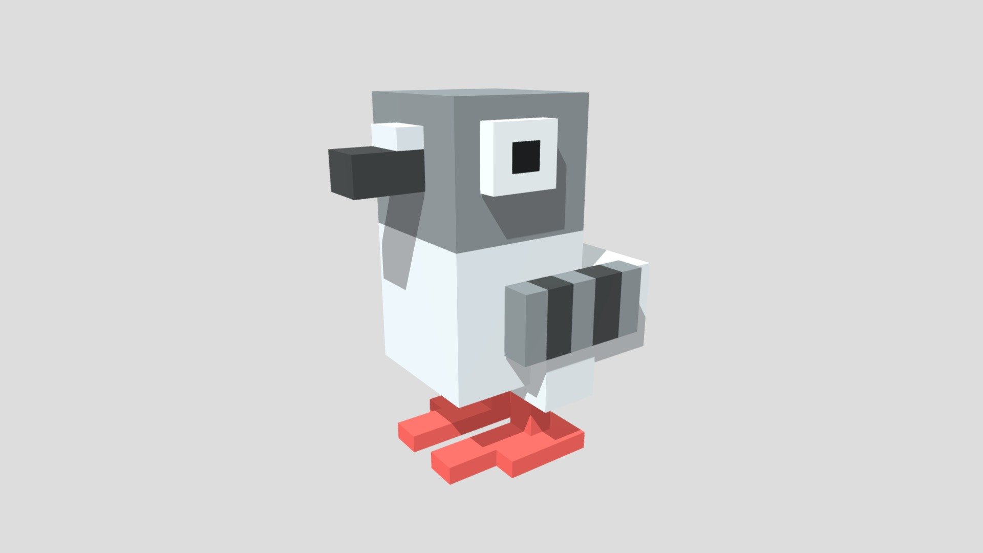 Poopy Pigeon - Crossy Road - Download Free 3D model by Daniel Martinez ...