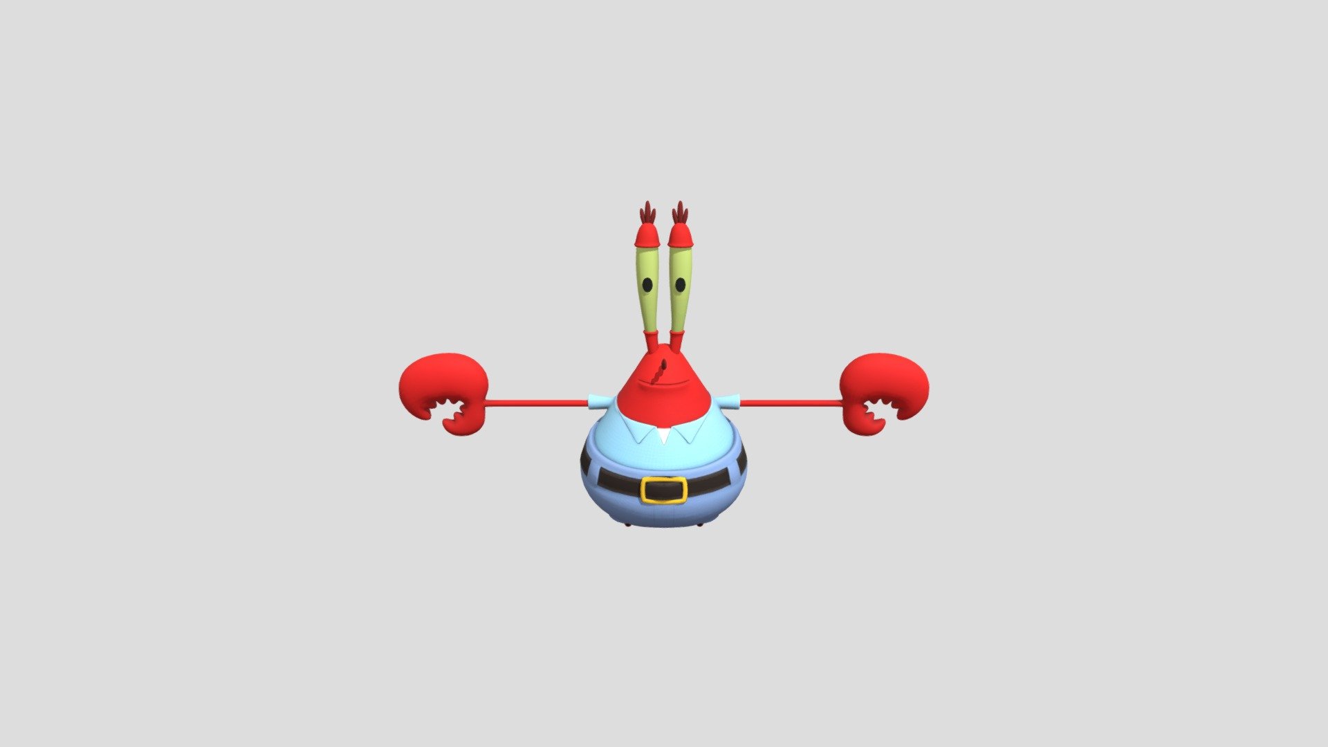 Mr Krabs - Spongebob Bfbbr - Download Free 3D model by Romyblox1234 ...