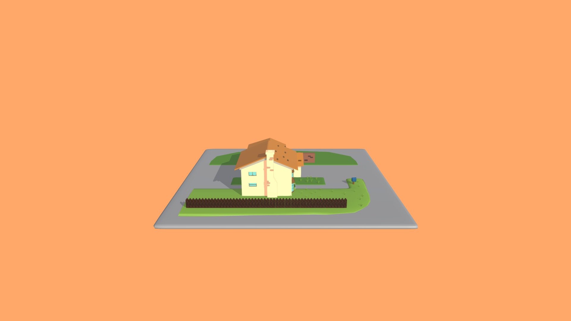 Casa de los SIMPson - Download Free 3D model by lelouch1234543 [56fe7b0 ...