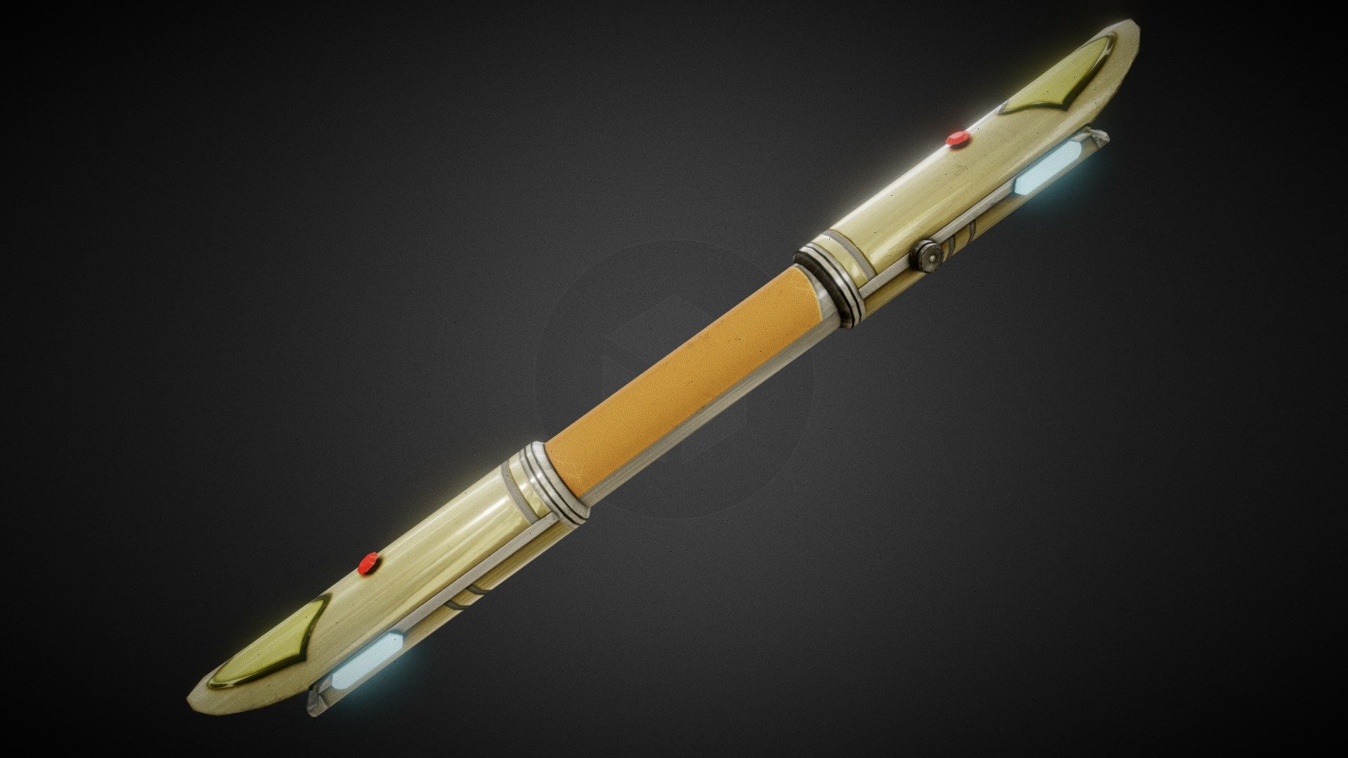 Temple Guard's Lightsaber pike - Buy Royalty Free 3D model by Rooxon ...