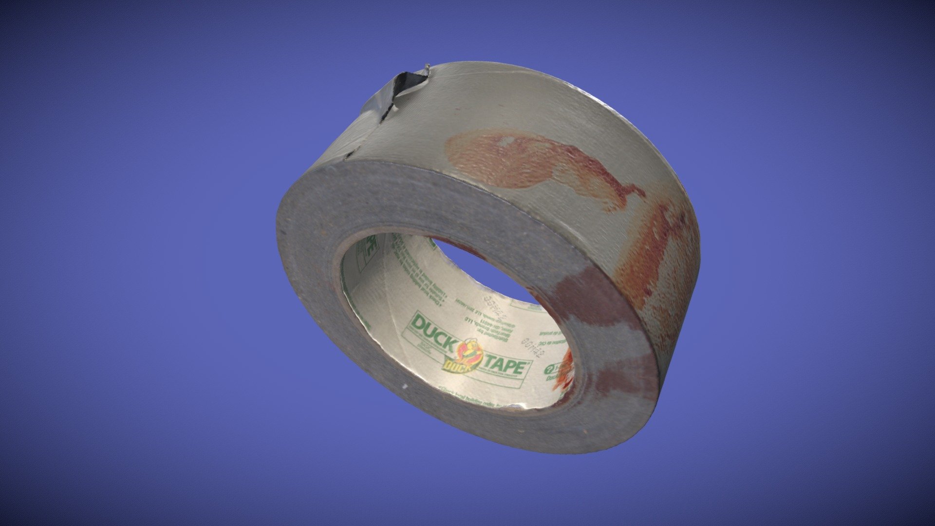 Roll of bloody duct tape - 3D model by Wisconsin State Crime Laboratory ...