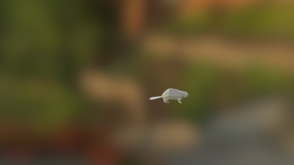 3D Low Poly Blender Beaver Animal - 3D model by rageractrulz [5700396 ...