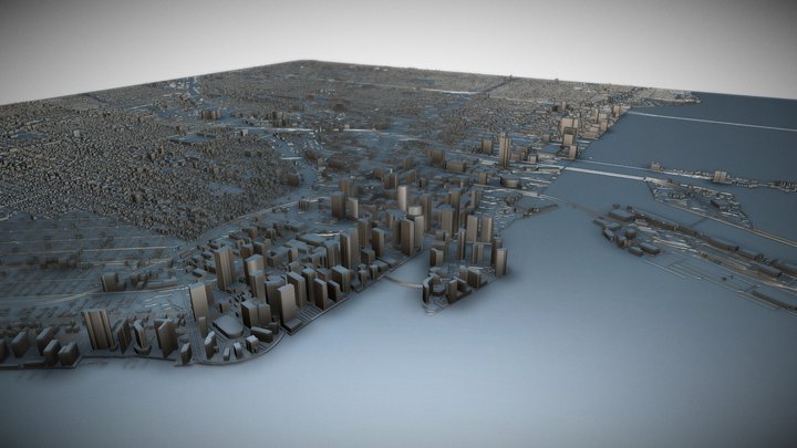 Miami-3d-model 3D models - Sketchfab