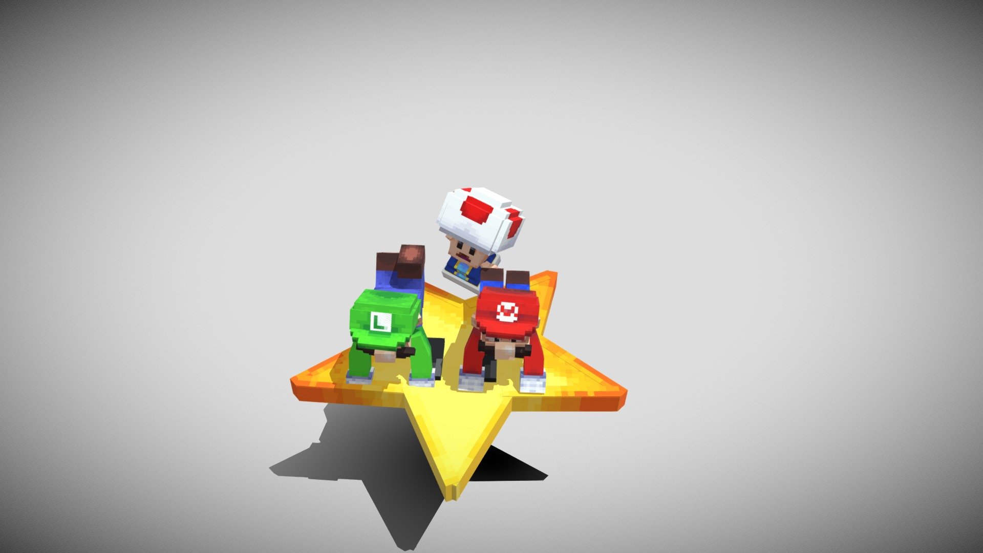 All Star Mario - 3D model by Lafalh (@crashsonic241) [570407f] - Sketchfab