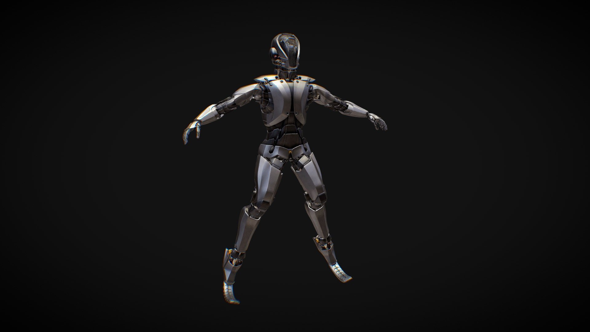 Robot GHOST MD B-23 - 3D model by Drevun [5704080] - Sketchfab