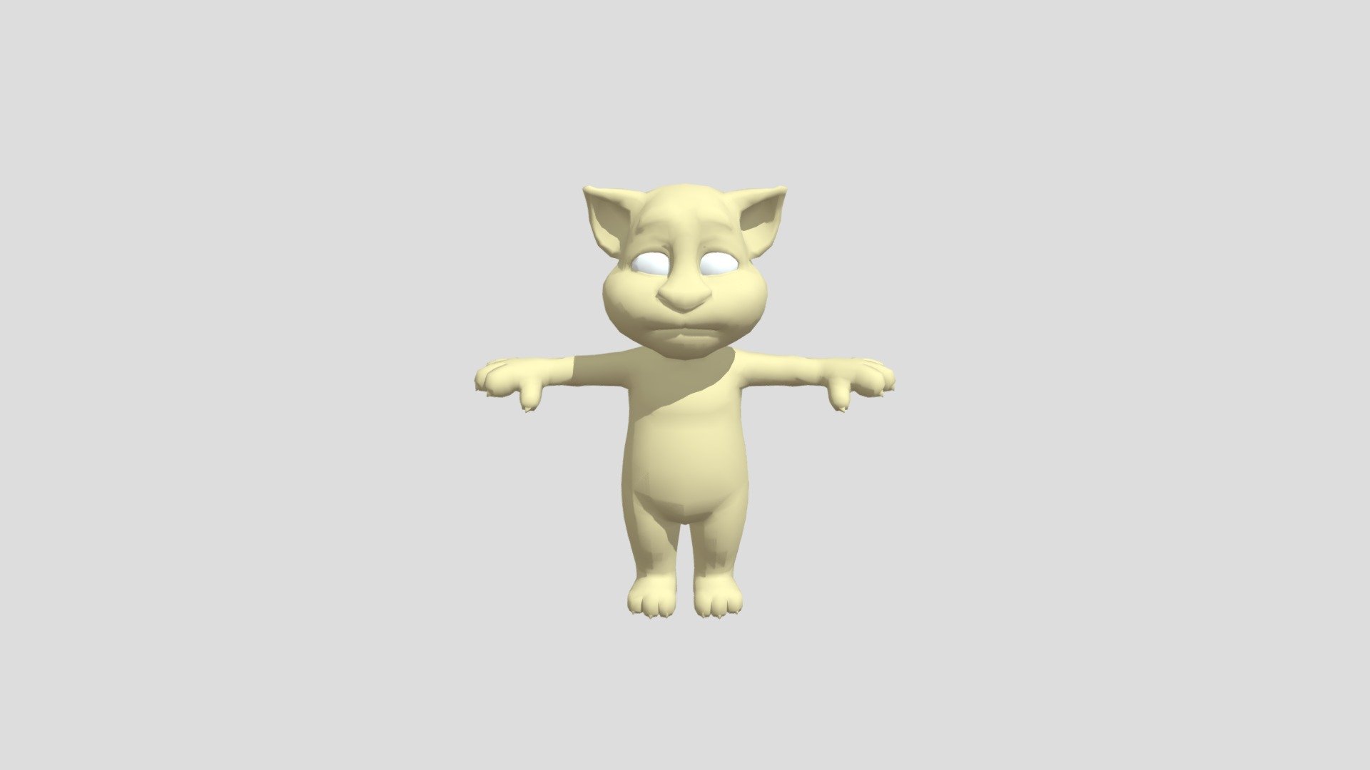 Talking-tom - 3D model by nickmcgruder2 [5704f72] - Sketchfab