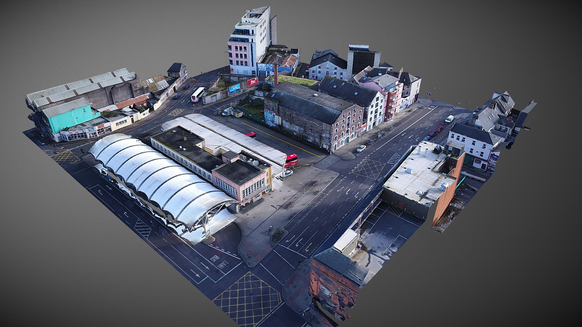 Bus Eireann Station - Cork, Ireland - 3D model by Murphy Geospatial ...