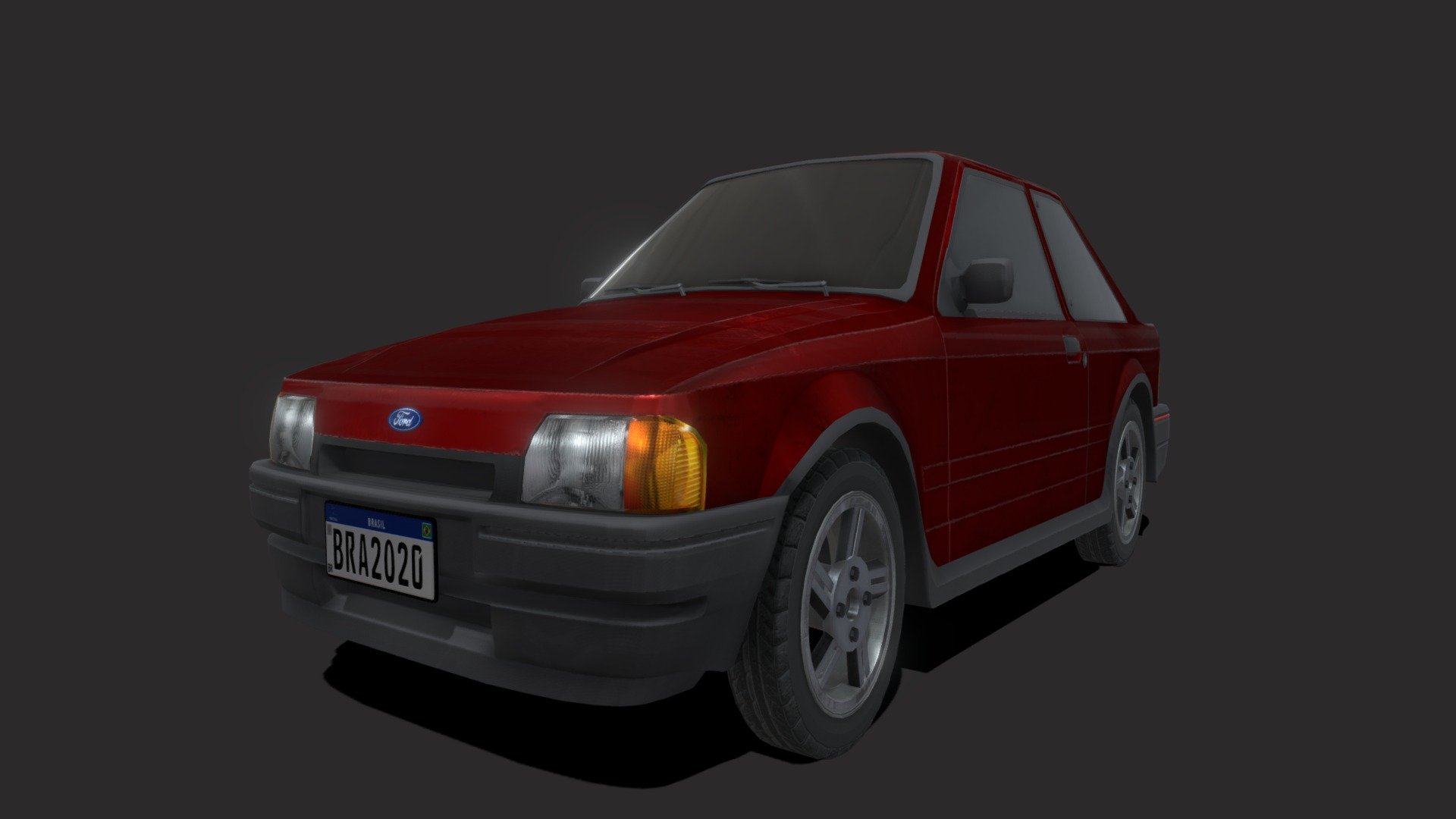 Ford Escort - Buy Royalty Free 3D model by LucasPresoto [5705b4f ...
