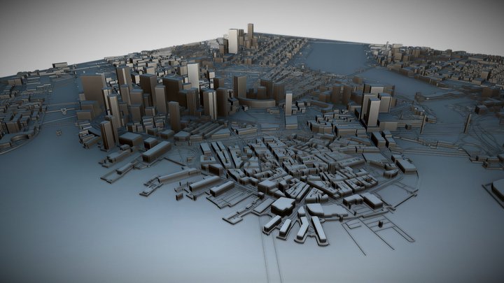 Cities-skyline 3D models - Sketchfab