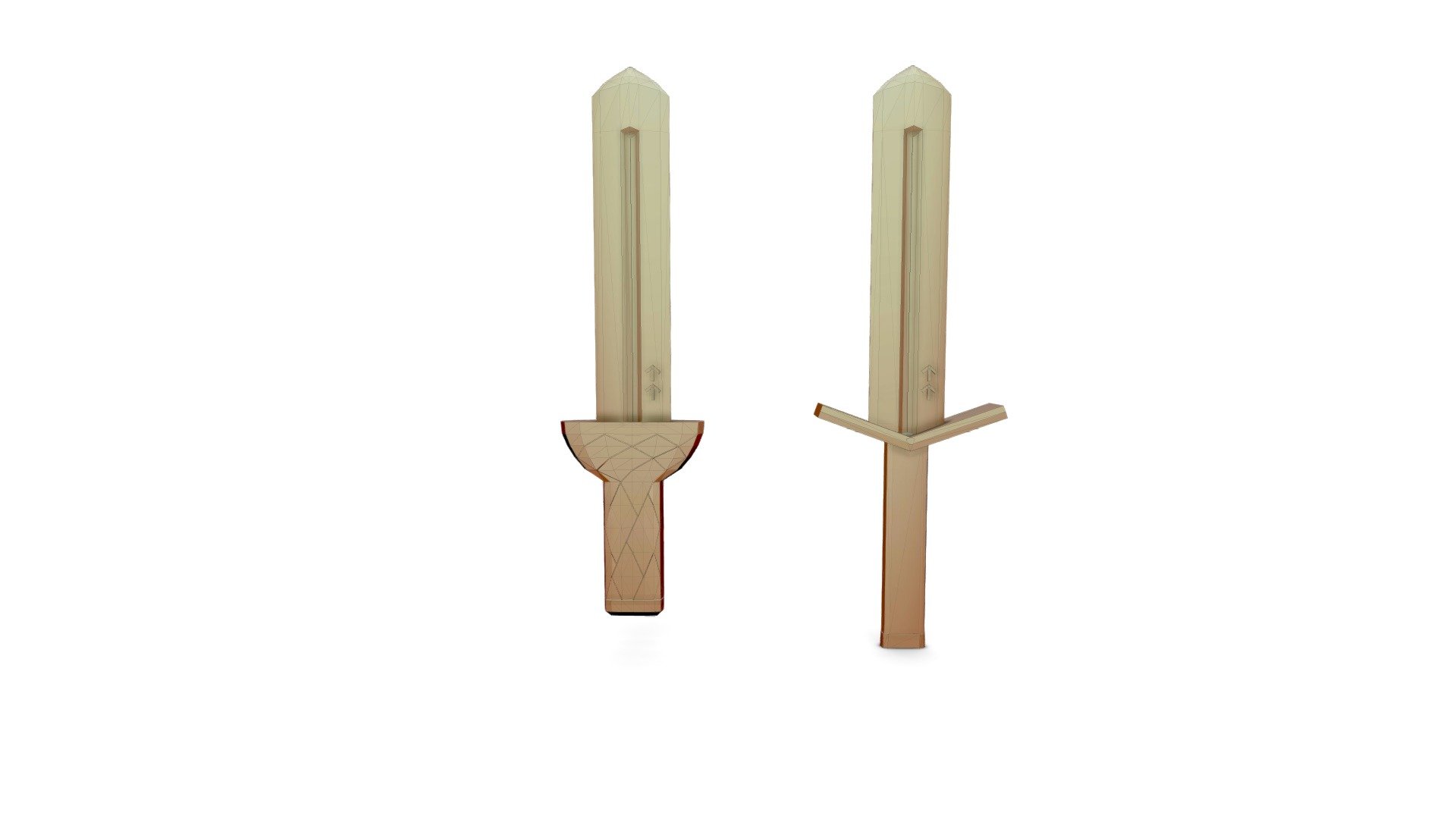 dual daggers CT4012-2022 - Download Free 3D model by B-S [57060de ...