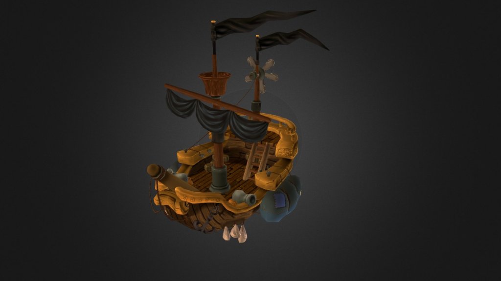 Pirateship Stage3 - 3D model by AllyAlbon [5707c04] - Sketchfab