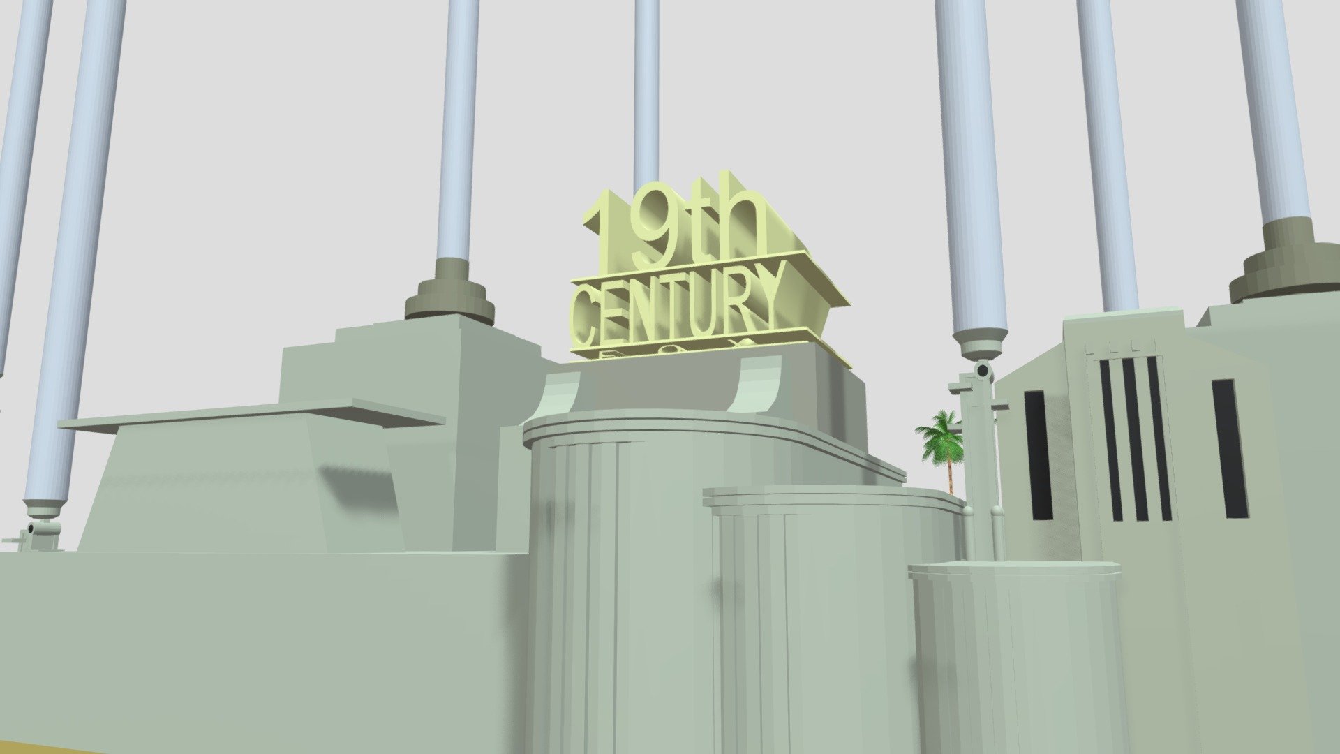 19th Century Fox Logo Remake #1 - 3D model by Foodinator (@kidsthyes ...