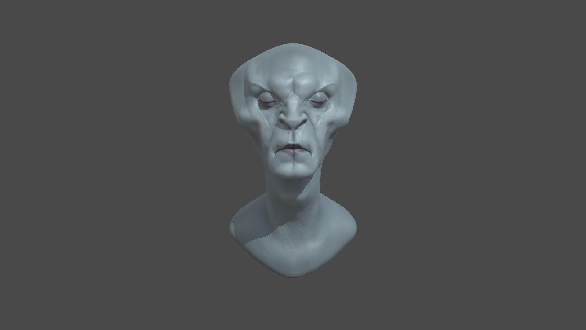 Alien head - Download Free 3D model by prajotv [5708d76] - Sketchfab