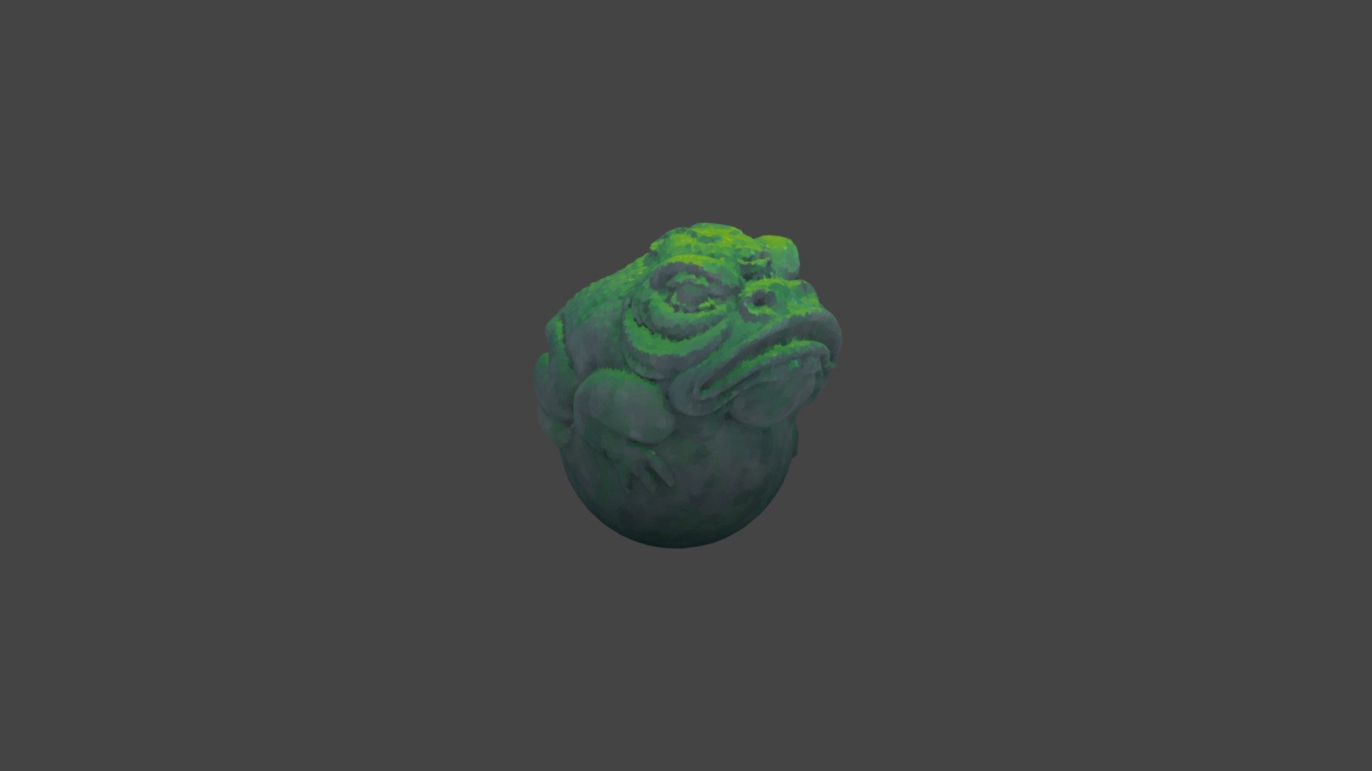 Studio Ghibli Stone and Moss Stylized - Download Free 3D model by ...