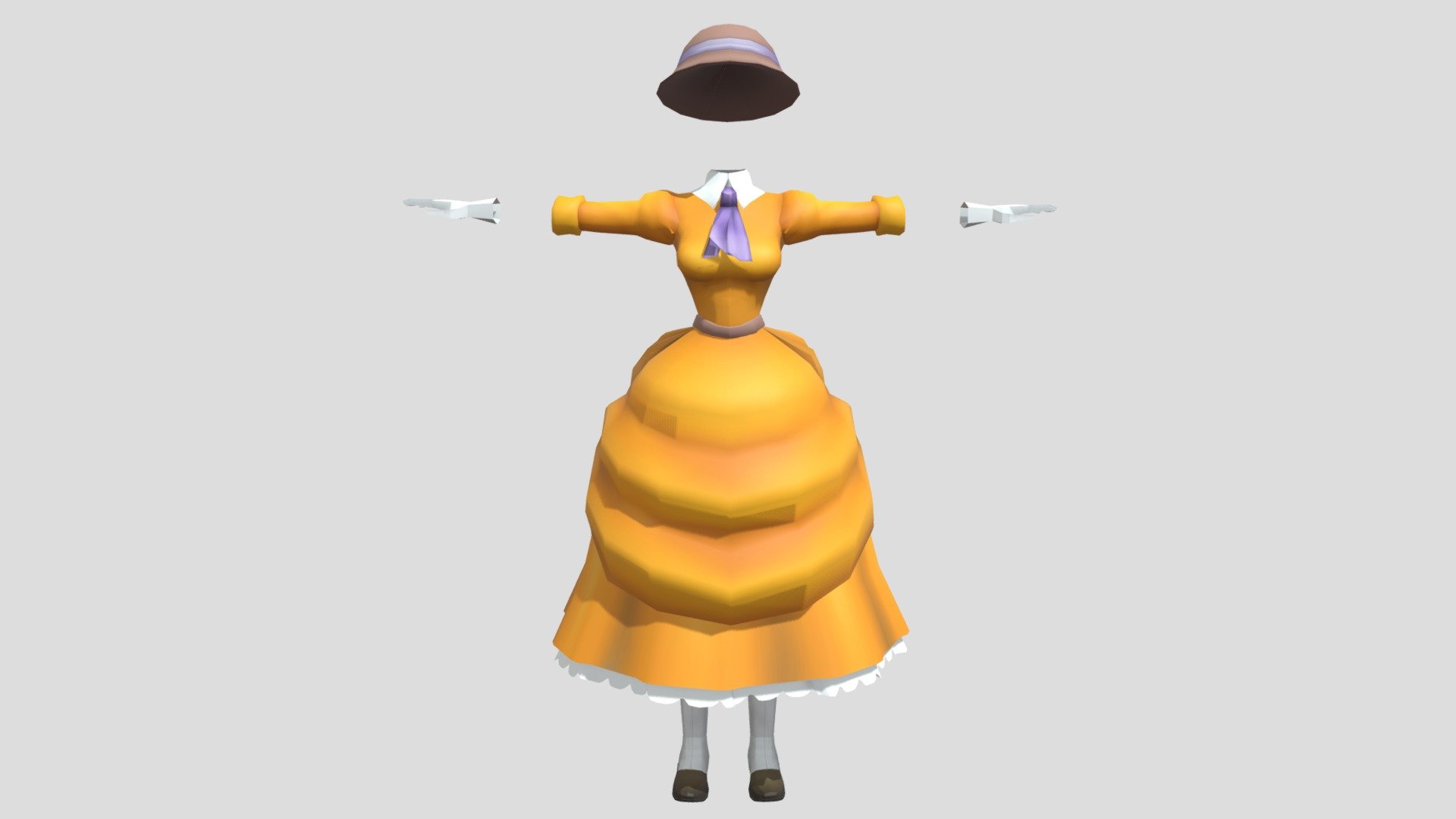 Princess Jane Porter Clothes - Download Free 3D model by Princess Gowns ...