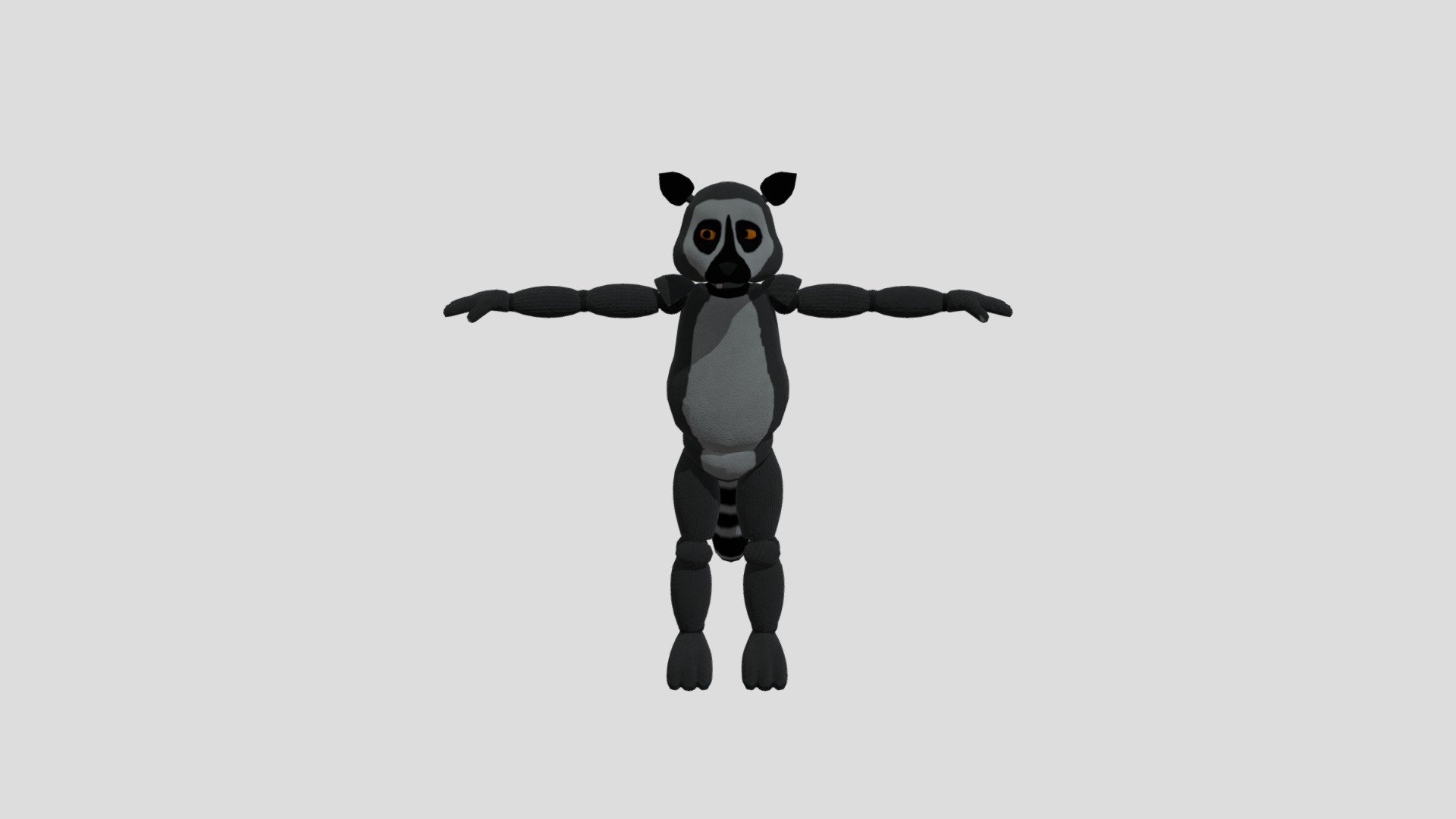 P02a_WalkerR_Lemur - 3D model by Rainey_Walker [570a1ad] - Sketchfab