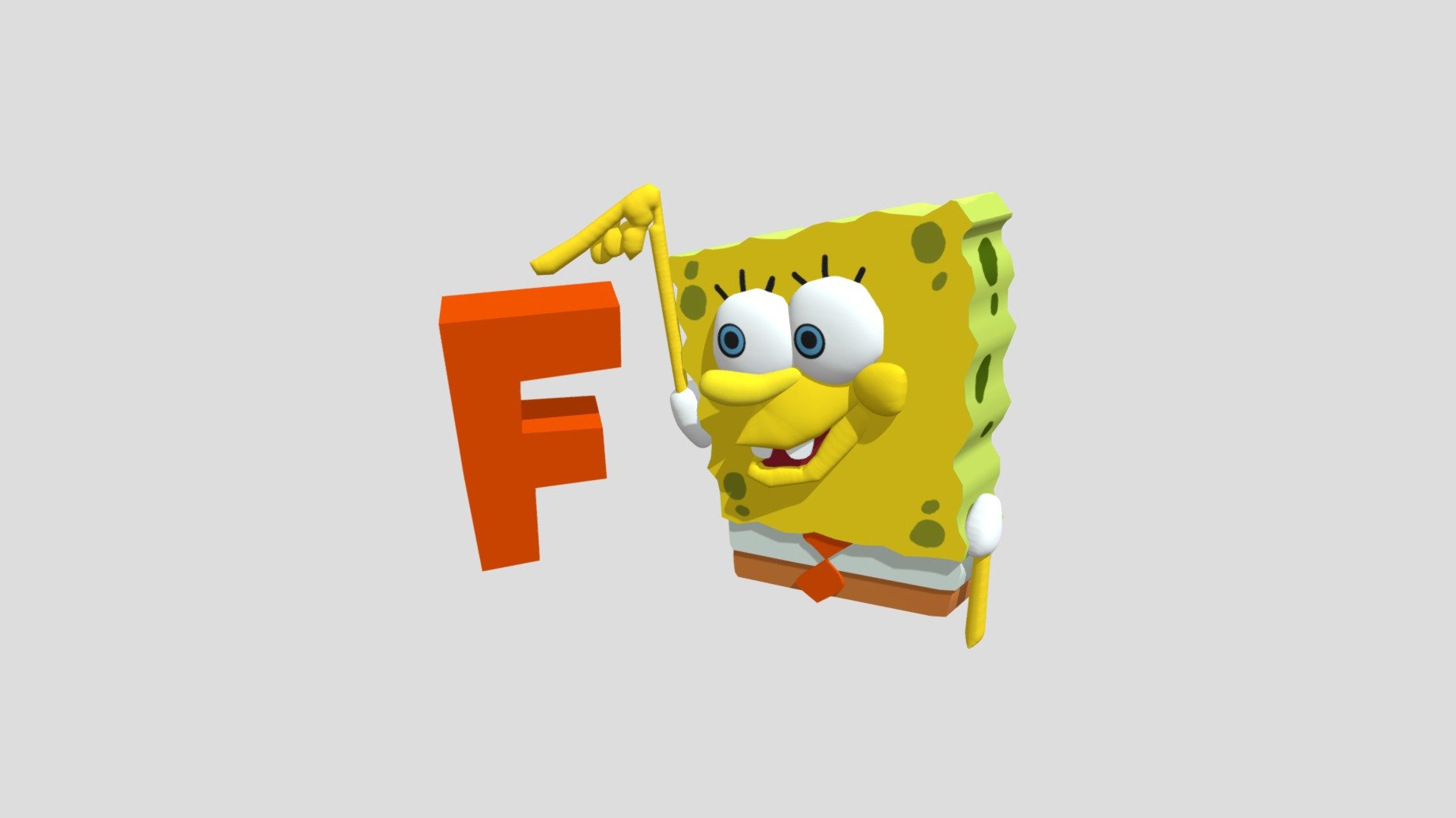 F Is For Friends Who Do Stuff Together - Download Free 3D model by ...