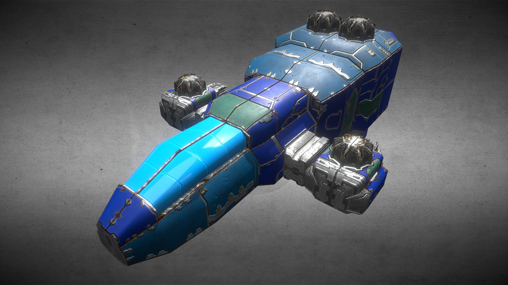 Light space fighter - Buy Royalty Free 3D model by bull-1 [570bba0 ...