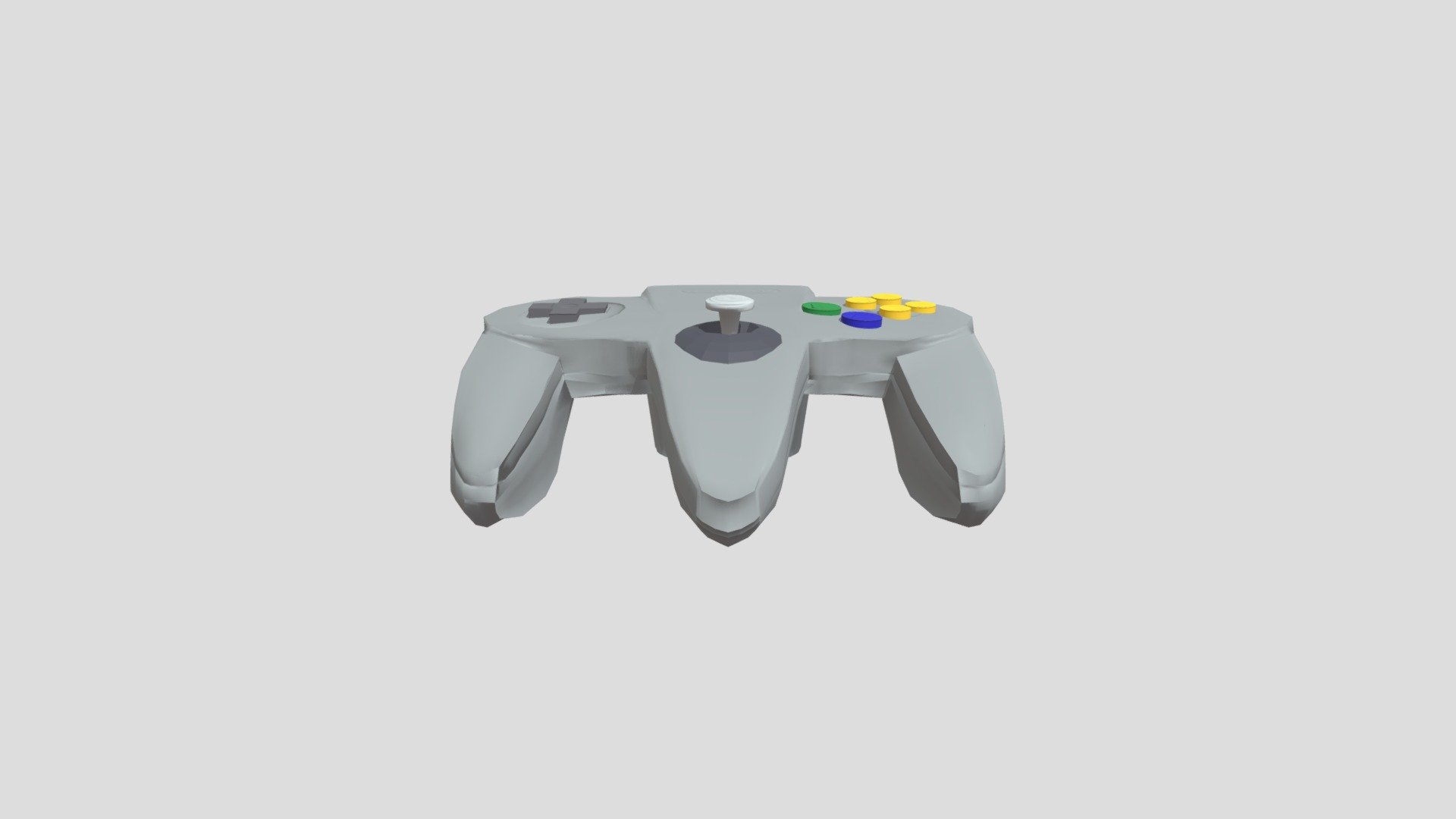 N64 Controller - 3D model by Fabrizzio Morandi (@fabri_morandi ...