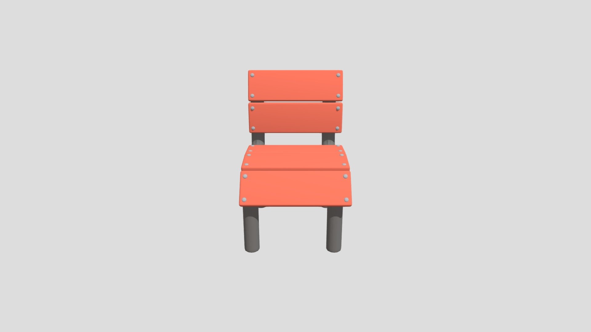 Simple low poly chair - Download Free 3D model by Syam.Aditia [570e2a2 ...