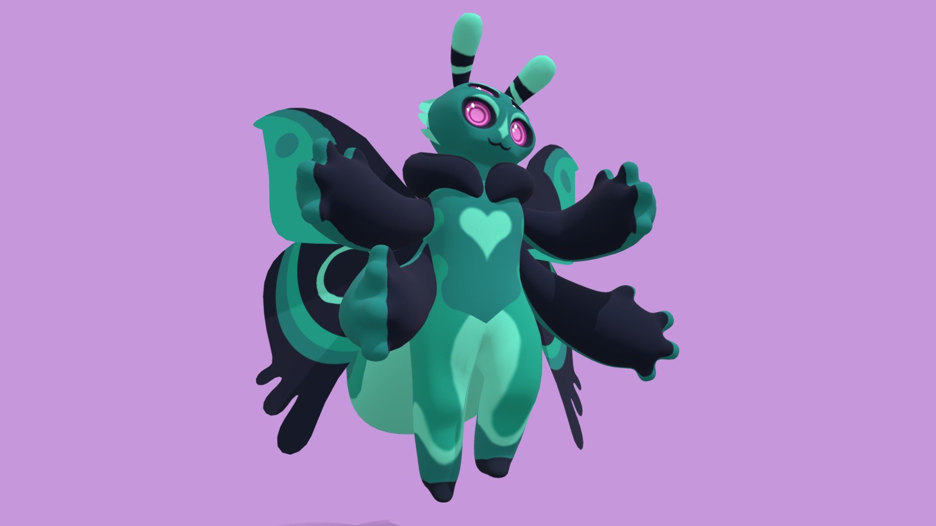 Malachite (ArtFight) - 3D model by Likopinina [570eb35] - Sketchfab