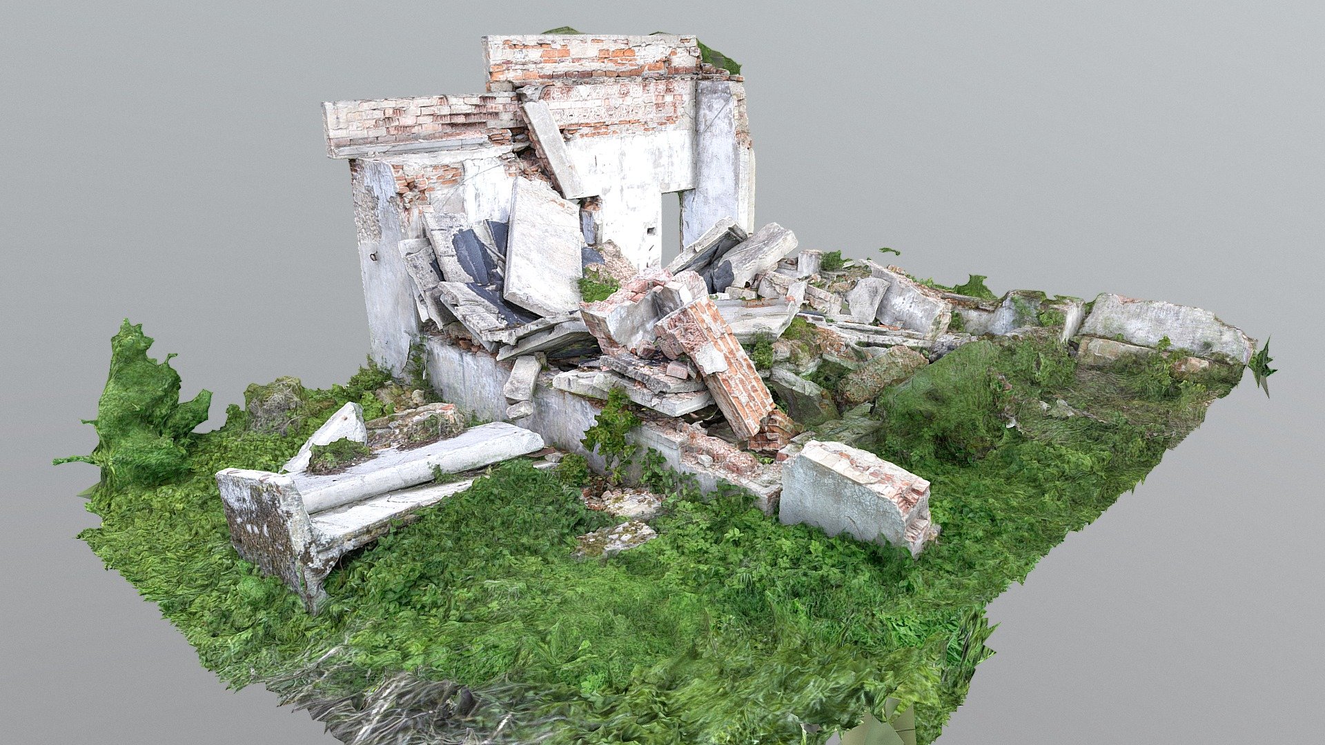 Ruined house - Buy Royalty Free 3D model by kubacpetr [570ec8b ...