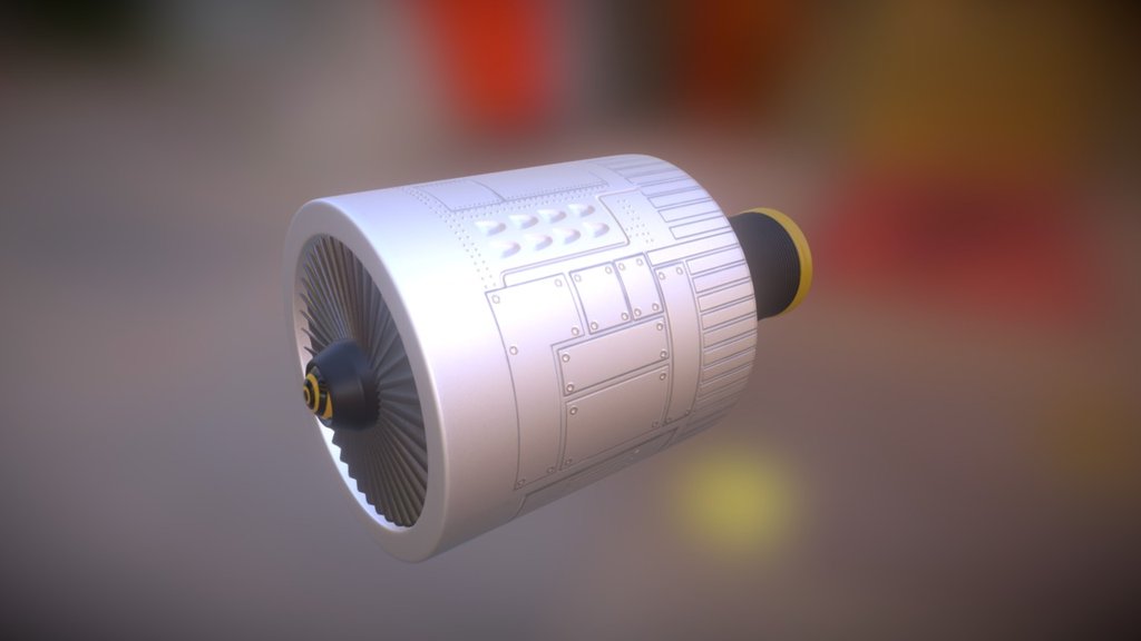 Fictional Rocket Turbine - Download Free 3D model by PatrikL [5712bc2 ...
