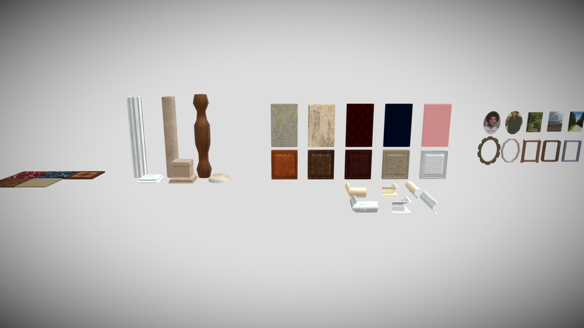 Modular Props - House Interior - Download Free 3D model by JordanPowell ...