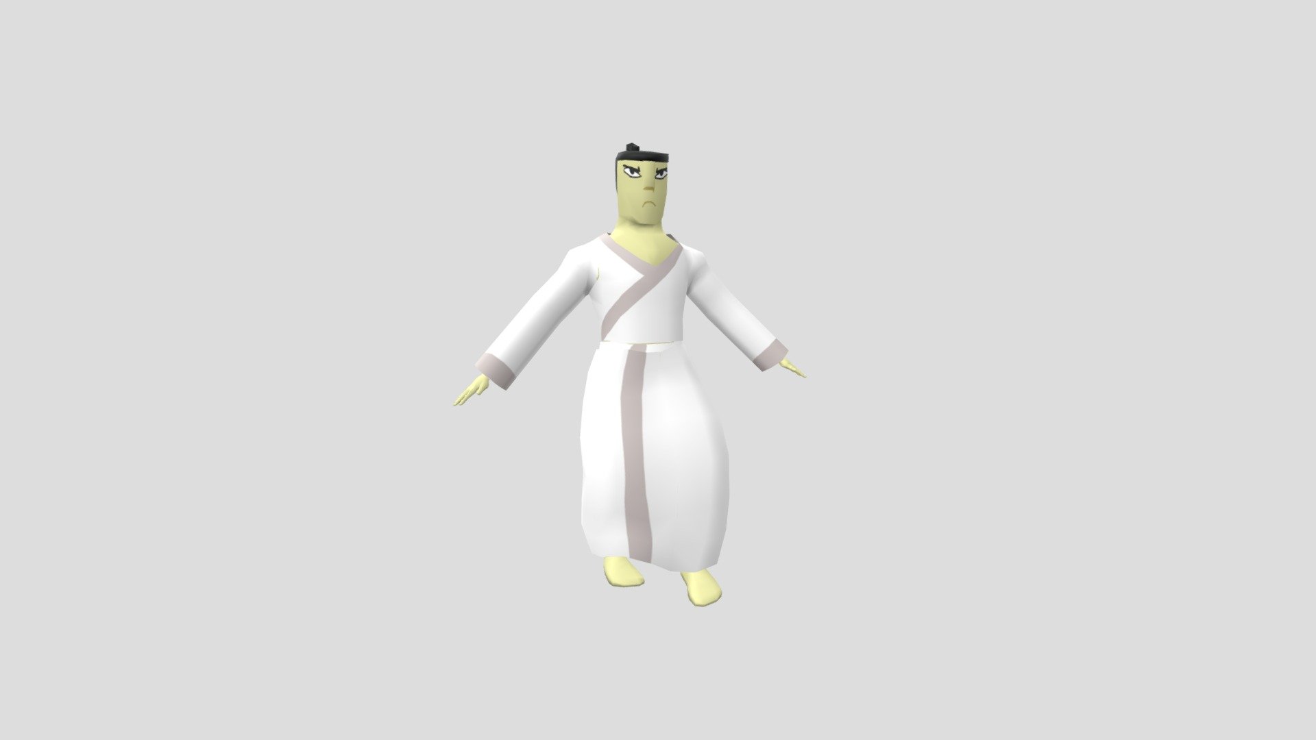 Samurai Jack - Download Free 3D model by Pifanito [5717feb] - Sketchfab