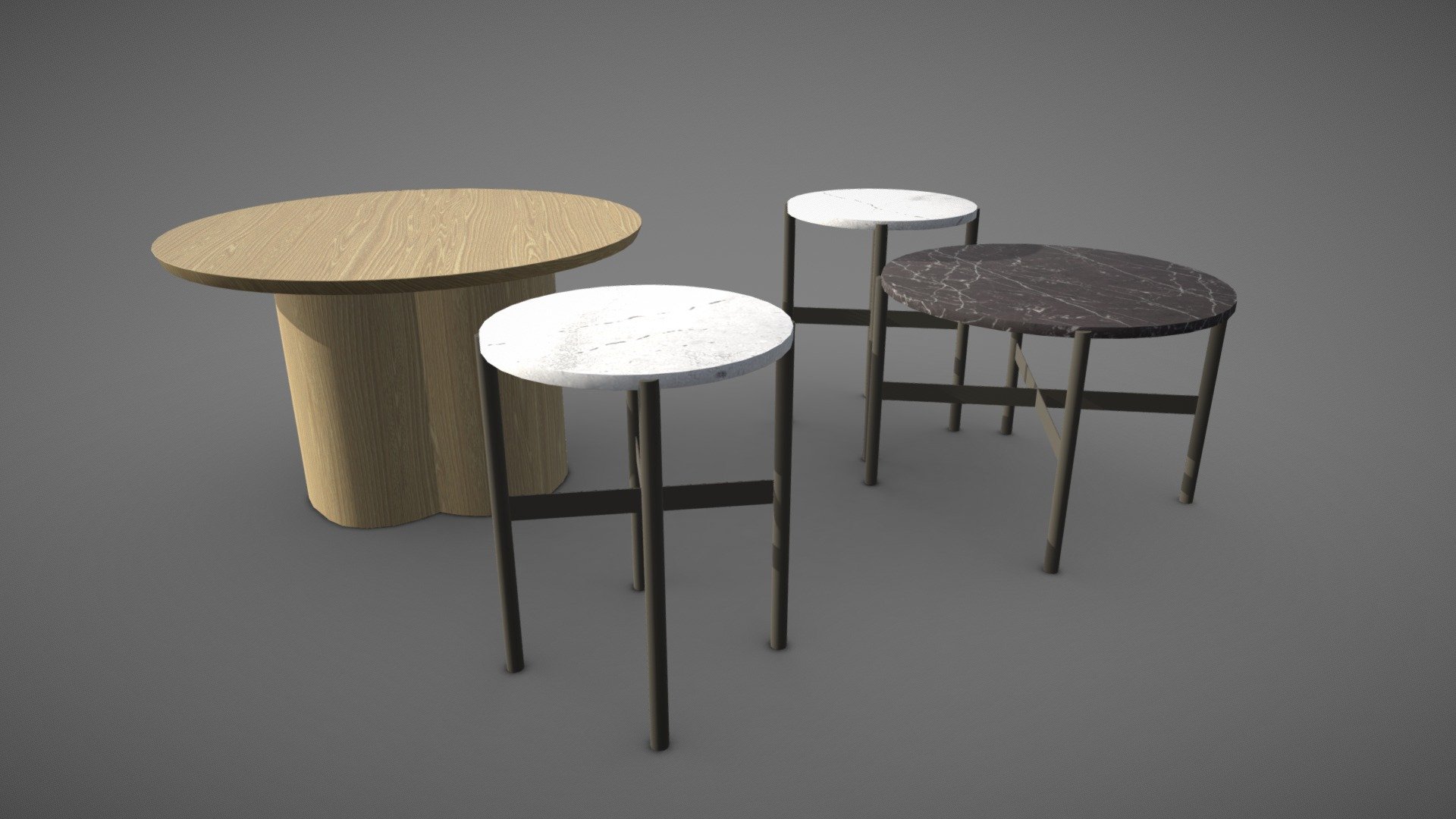 Lounge Tables 1 - 3D model by immersive-b [57194fb] - Sketchfab