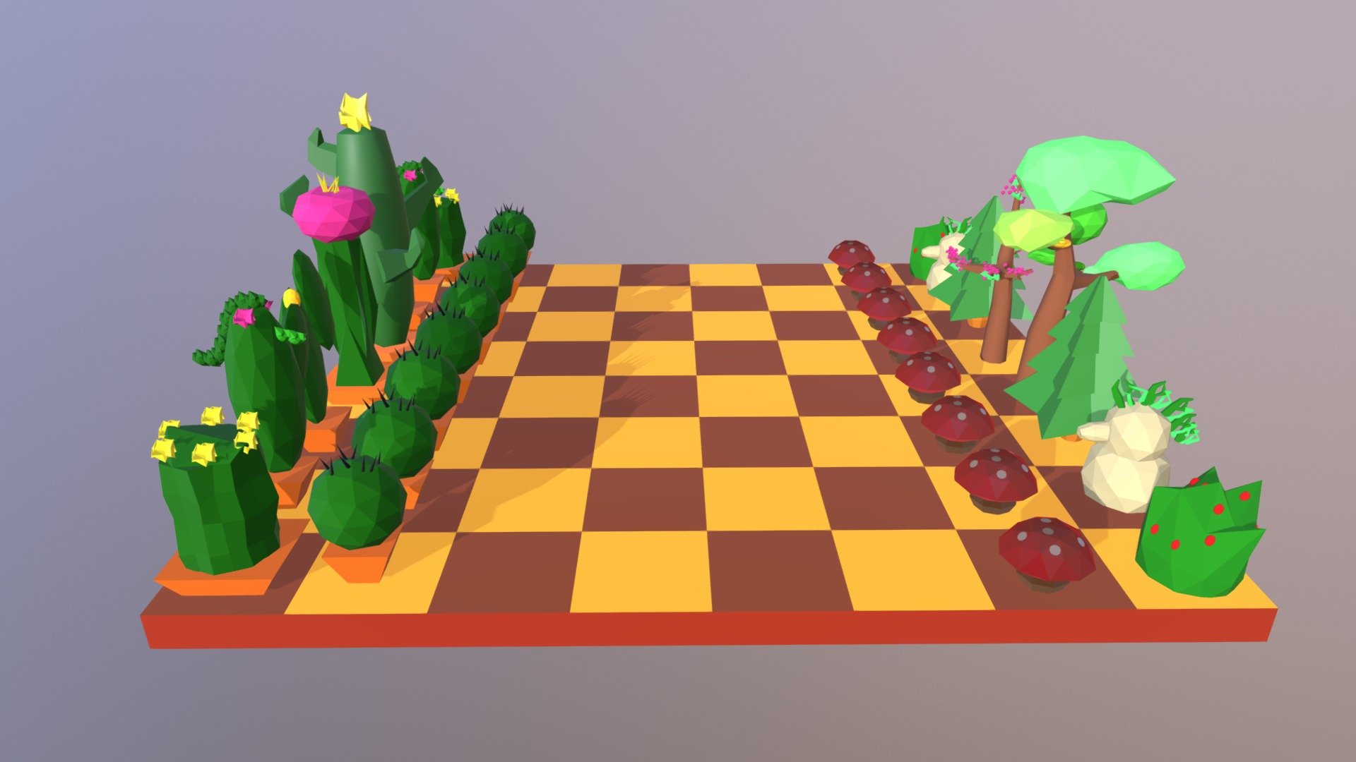 Scaktus Versus Bosco - Download Free 3D model by lorena.ragusa (@lorena ...