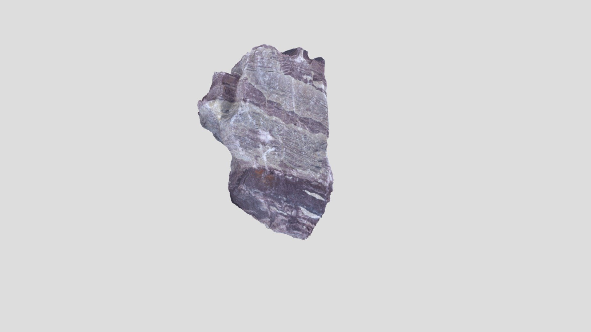 Red Shale of the Big Cottonwood Formation - Download Free 3D model by ...