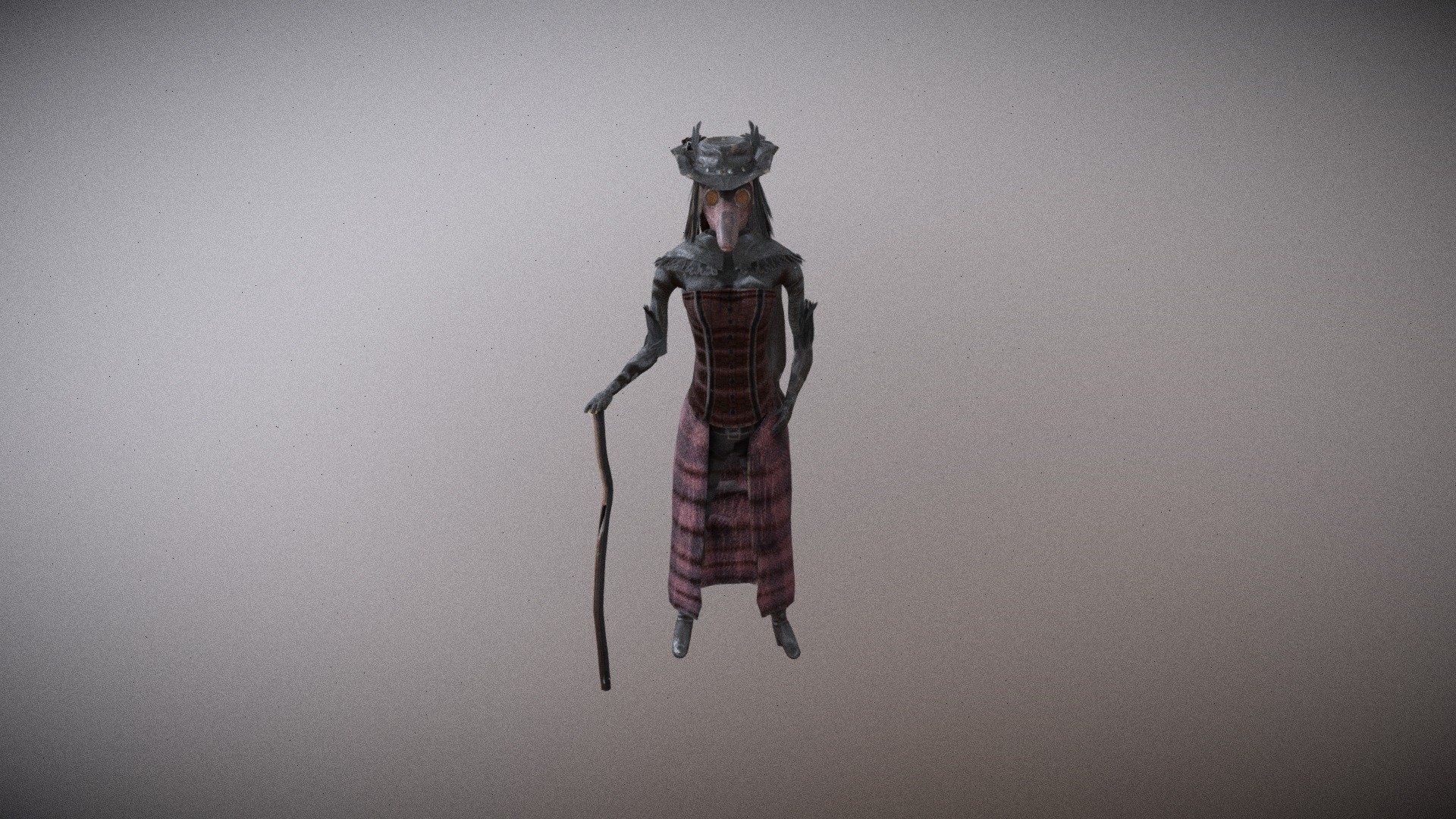 Low Poly character-Morrigan Dierdre - 3D model by kinge9495 [571cc66 ...