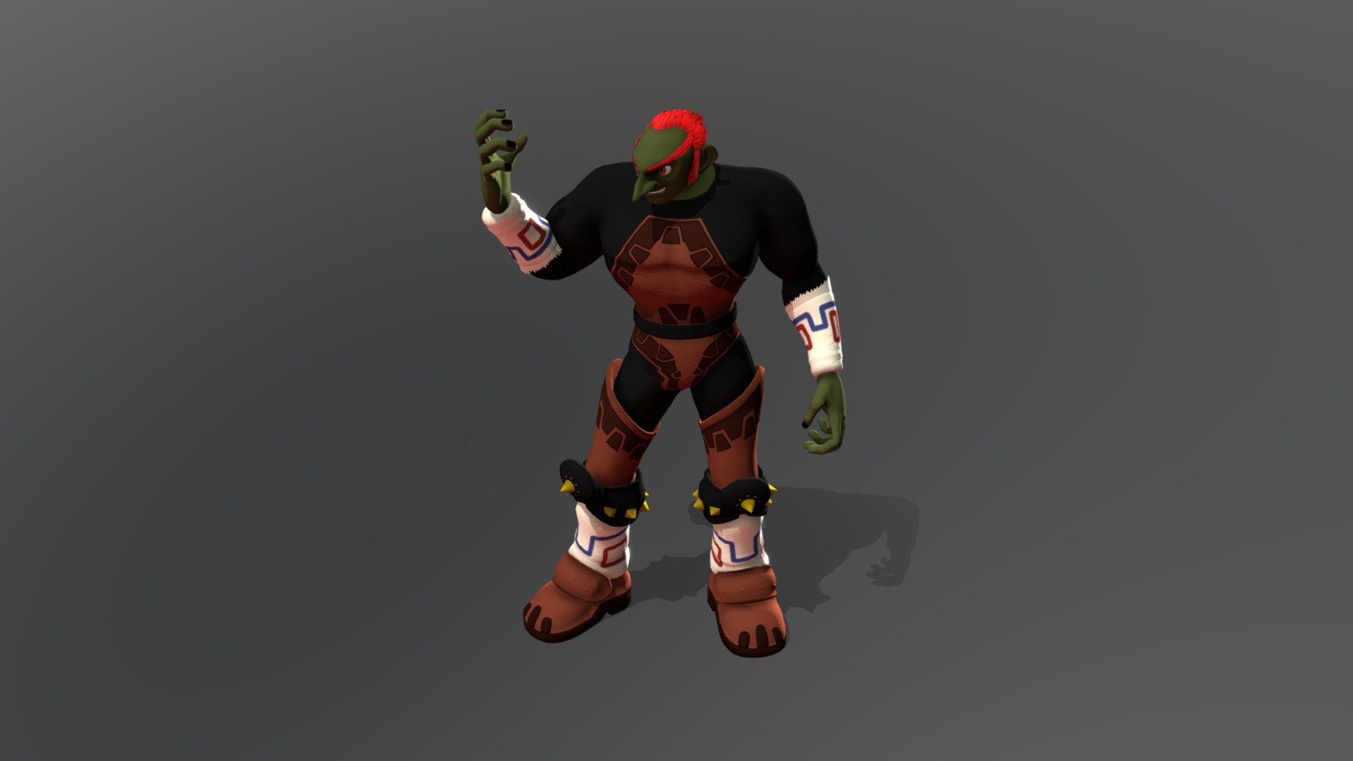 Ganondorf (OOT) WIP - 3D model by Nikau [571ee5b] - Sketchfab