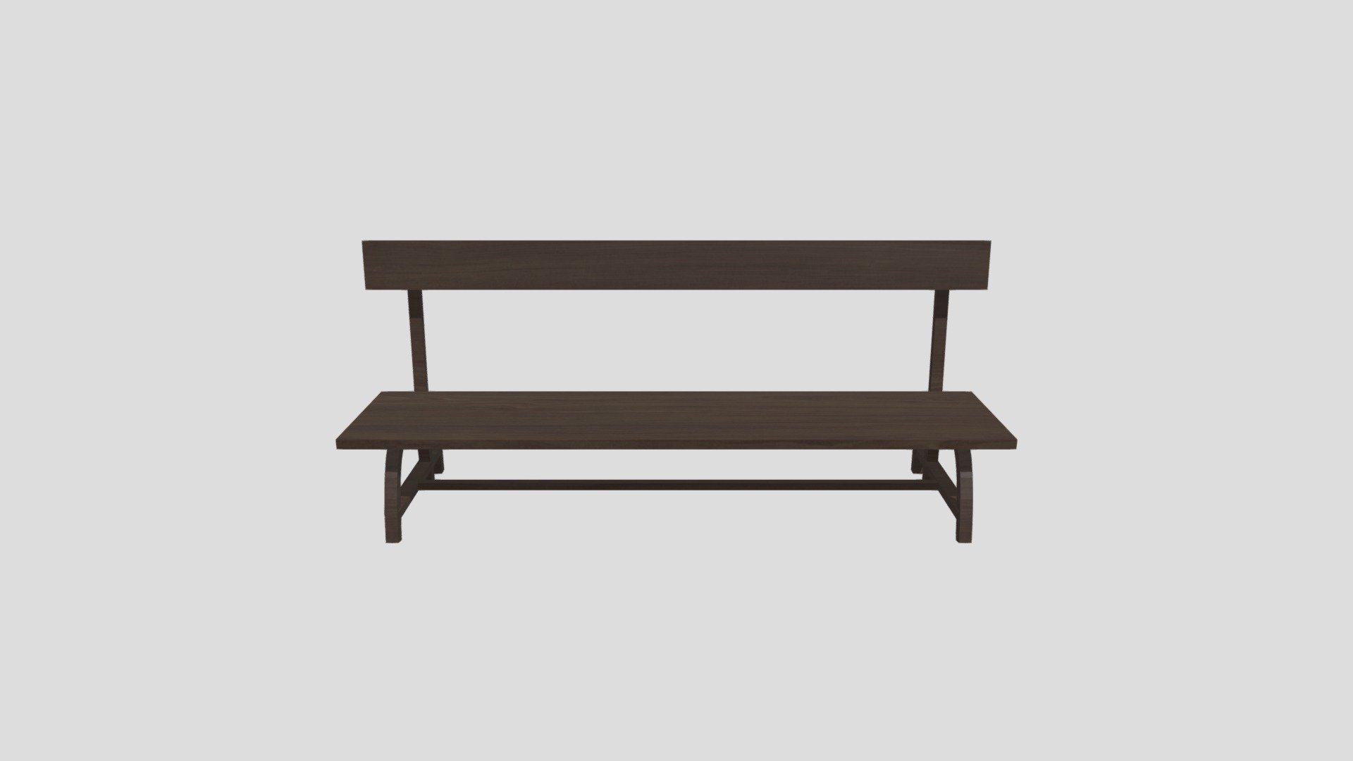 Simple Church Pew - Download Free 3D model by Vic (@vicwhomodel ...