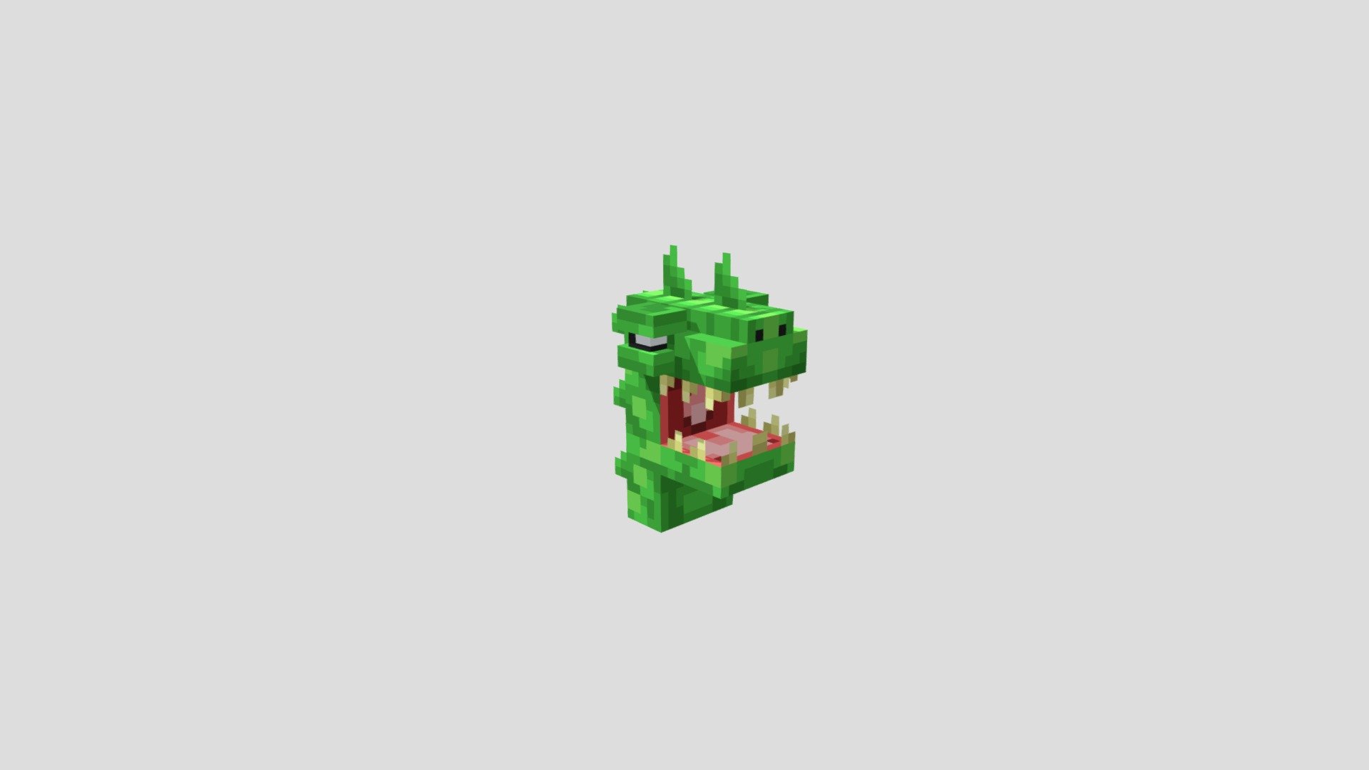 DinoHatModel bbmodel - 3D model by DreamMine Studio (@dreamminestudio ...