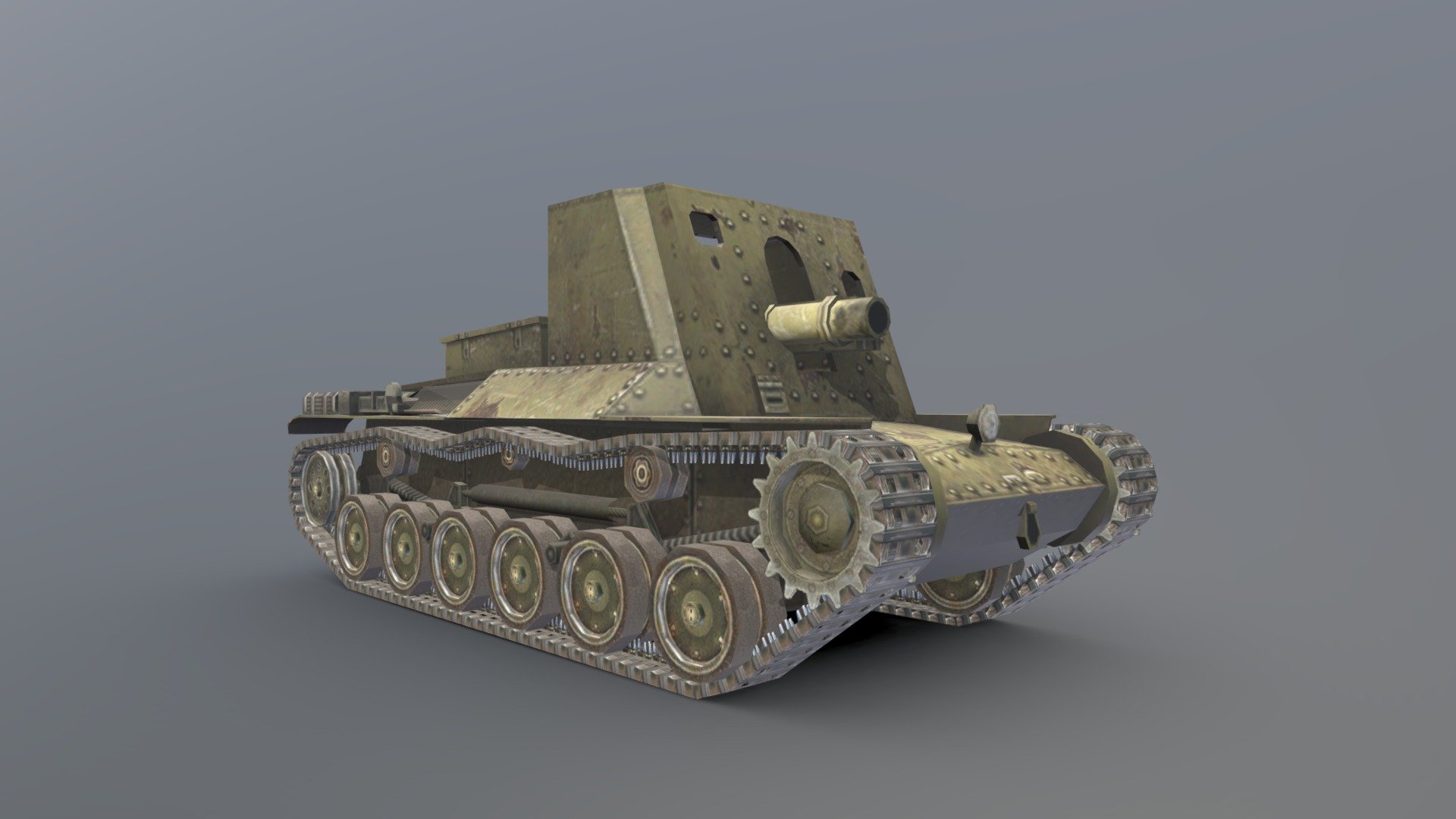 Type 4 Ho-Ro - Download Free 3D model by 42manako [5720292] - Sketchfab