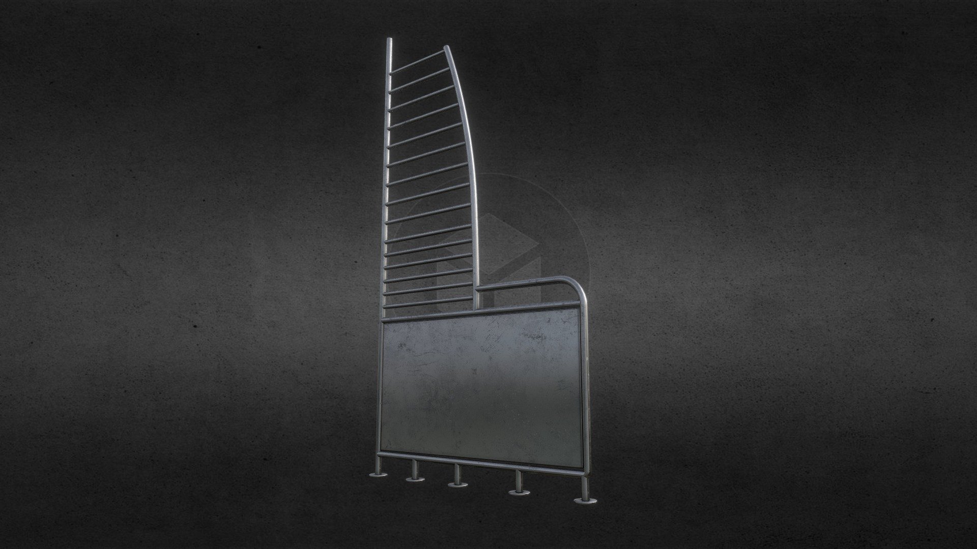 Mumbai Local Train - Metal Partition - Buy Royalty Free 3D model by ...